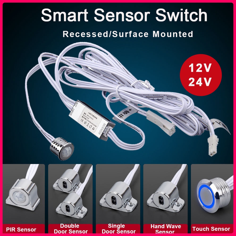 Cabinet Light Sensor Switch Touch Sensor/ Hand Sweep Sensor/Human Body ...