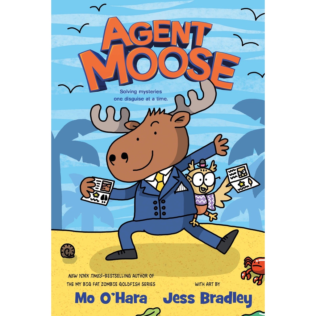 NEW! หนังสืออังกฤษ Agent Moose (Agent Moose) [Hardcover] | Shopee Thailand