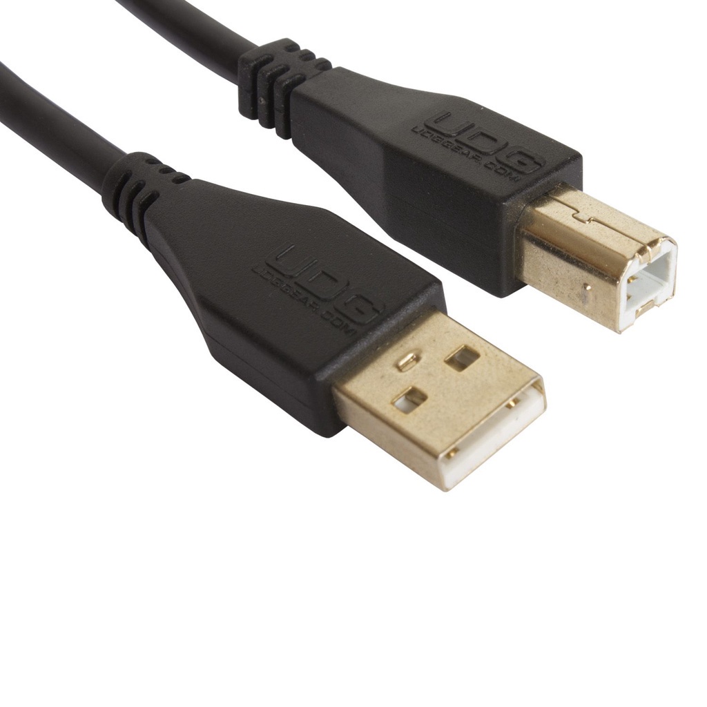 UDG (U95001BL) Ultimate Audio Cable USB 2.0 A-B Black ยาว 1 เมตร สาย USB คุณภาพสูง (ProPlugin ...