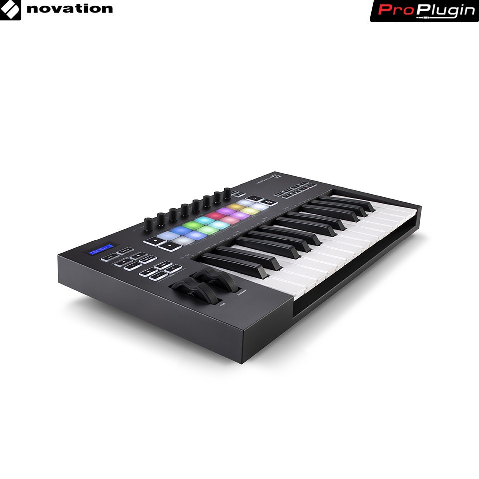 Novation LAUNCHKEY25MK3 มิดี้คีย์บอร์ดใบ้ 25 Key แบบ USB Midi Keyboard Controller (ProPlugin ...