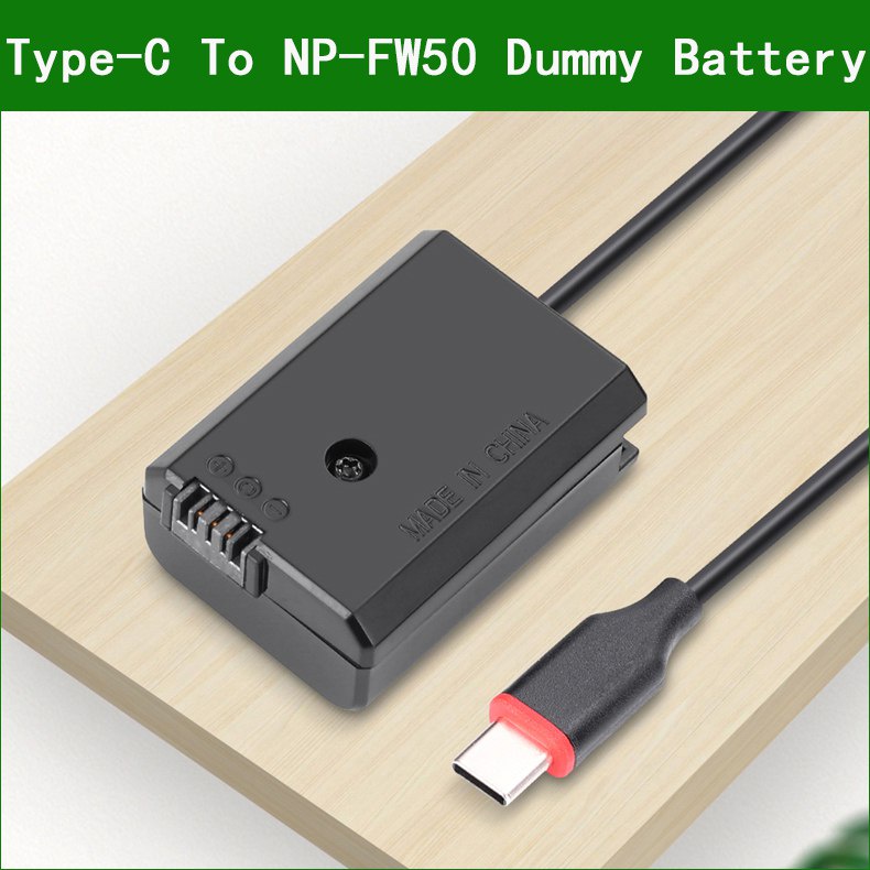 NP FW50 D Ummy แบตเตอรี่ AC-PW20 DC C Oupler สำหรับ Sony ILCE-3000 ILCE ...