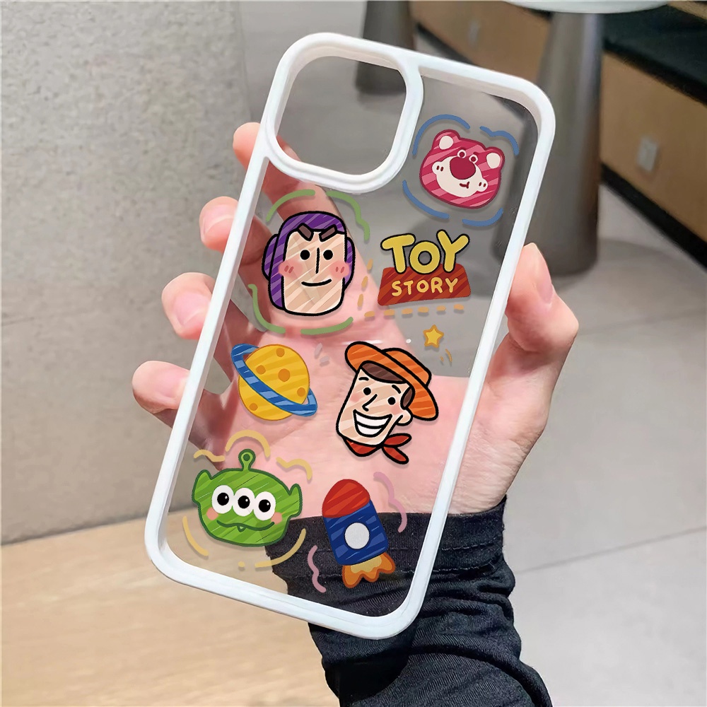 เคสอะคริลิคใส แบบแข็ง กันกระแทก ลาย Toy Story สําหรับ iphone 14 Pro Max ...