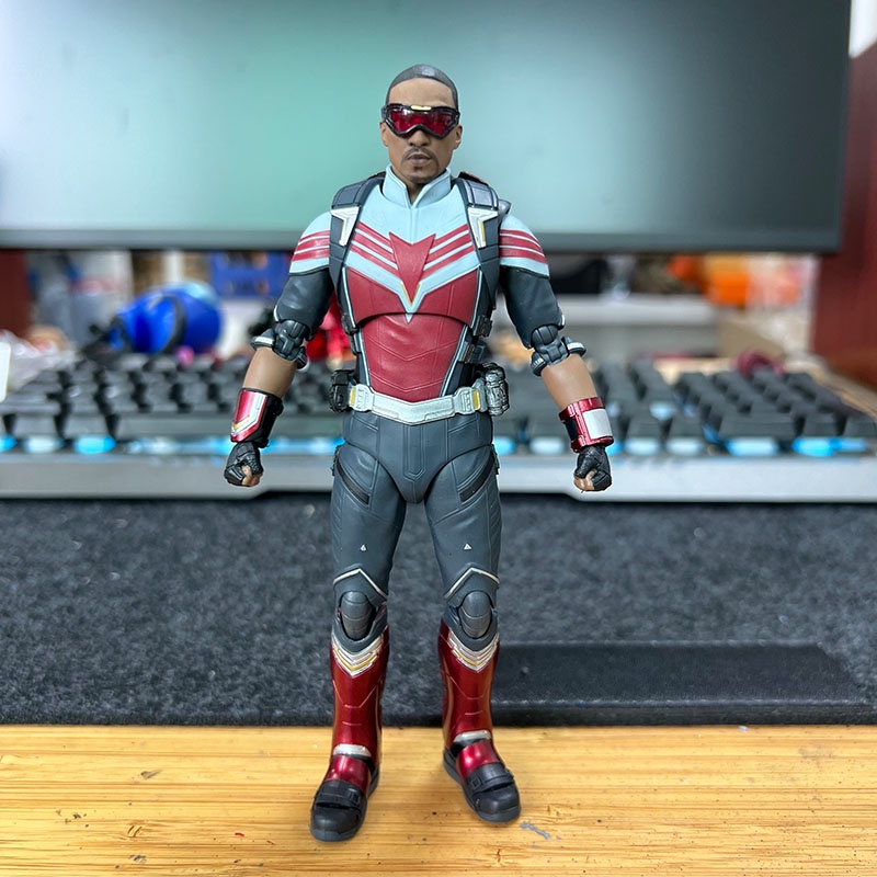 ﹍Bandai SHF Avengers Falcon and Winter Soldier Sam New Captain America ...