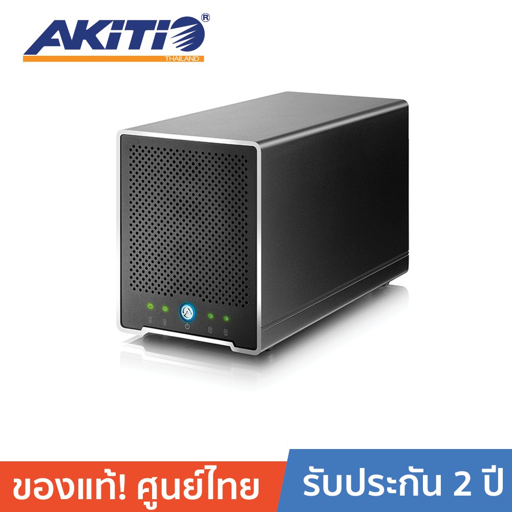 AKITIO Thunderbolt2 QUAD Mini 4 bays Enclosure 20GB/s 4K Workflow (ฟรีสายThunderbolt) | Shopee ...