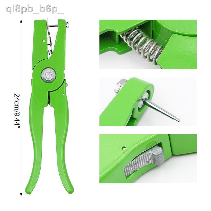 【Ready stock】Ear Tag Applicator Clamp & Cutter Pliers Farm Animal Metal ...