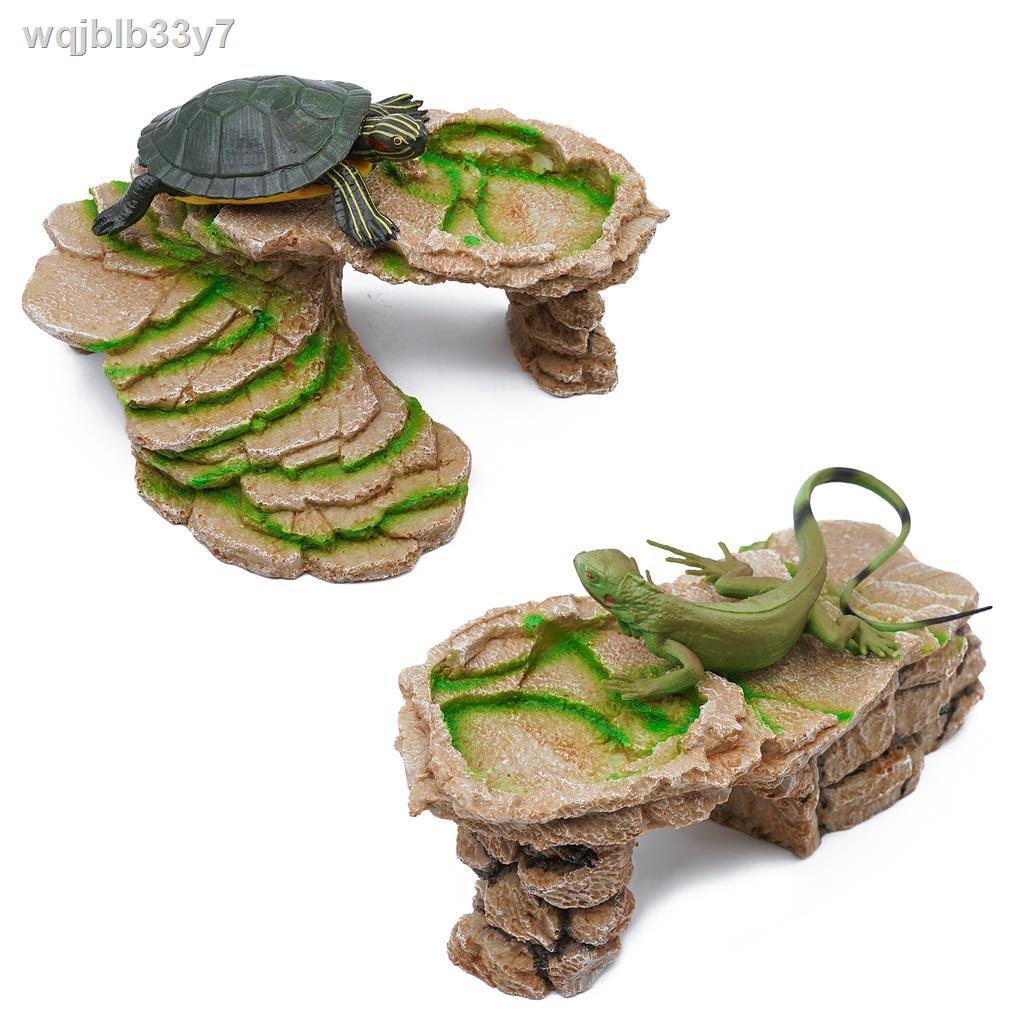 【Ready stock】Turtle Platform Turtle Basking Platform Reptile Hideout ...