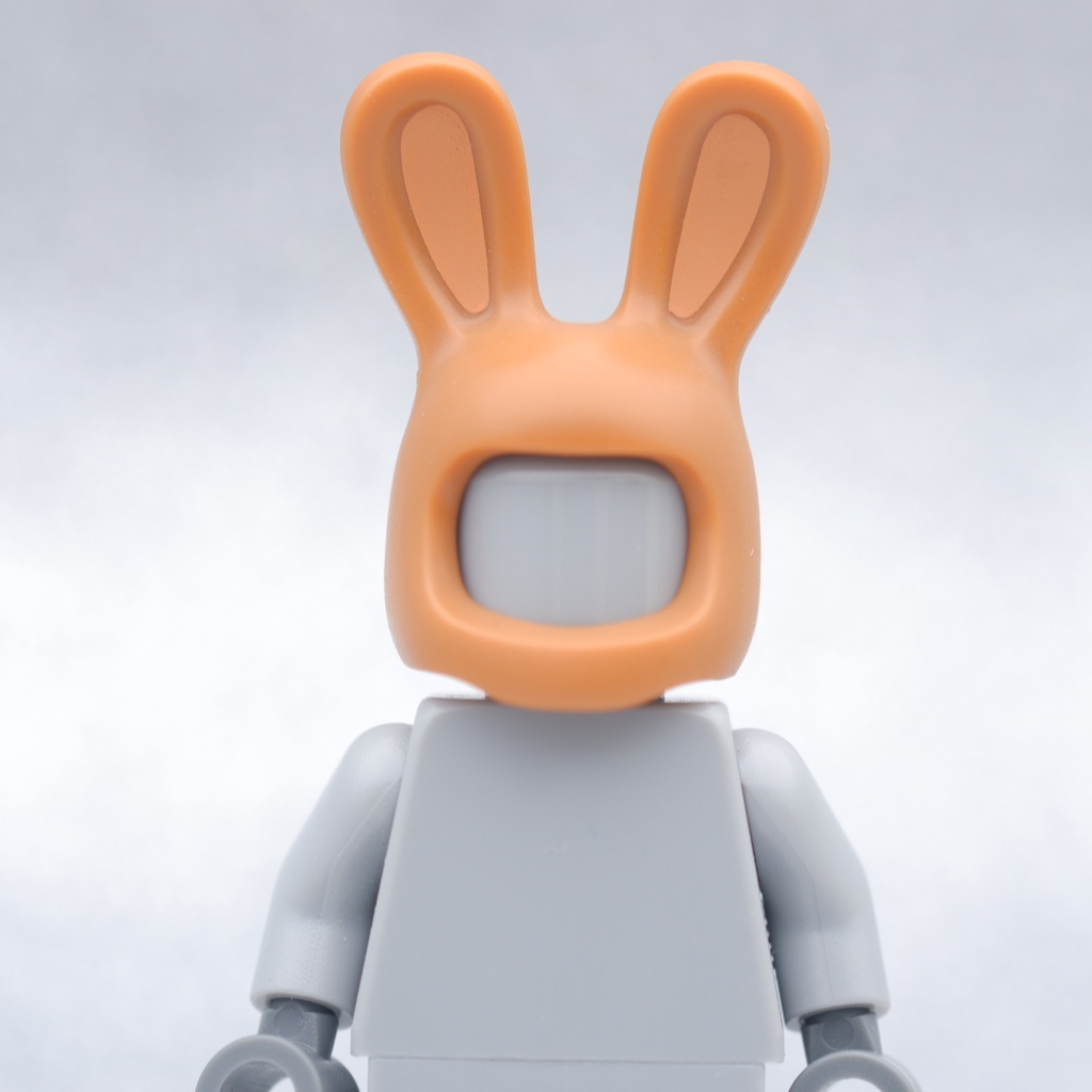 LEGO Brown Bunny Mask HEADGEAR - LEGO® Minifigures Authentic เลโก้แท้ ...