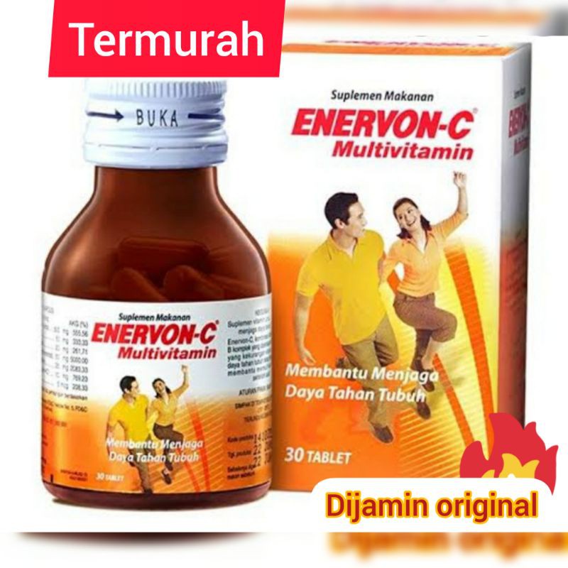 Enervon C 30 s Bottle tab/strips 20 tab | Shopee Thailand