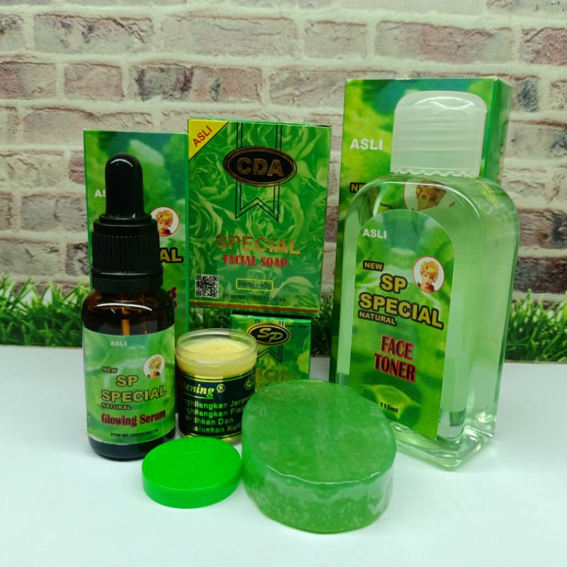 Package Cream SP SPECIAL ORIGINAL (Cream+Soap+Serum +Toner) | Shopee ...