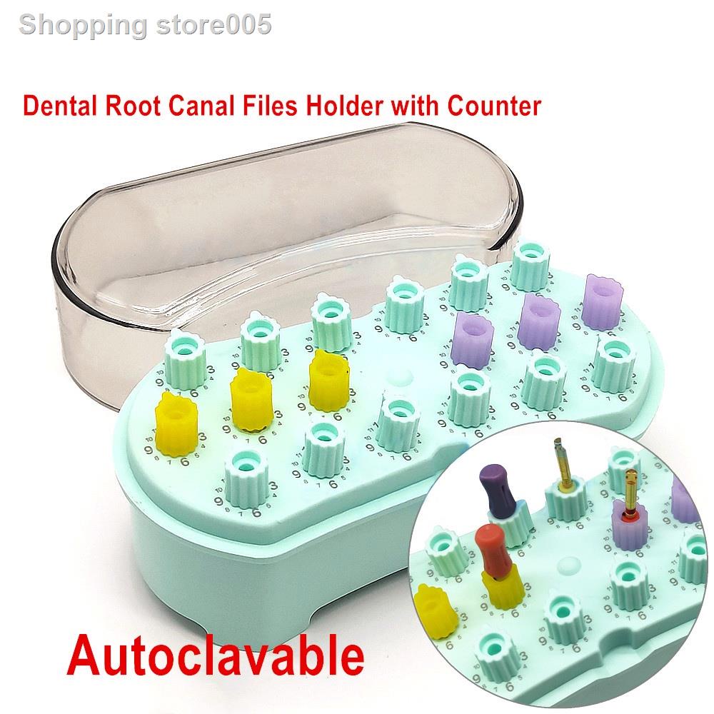 Autoclavable Root Canal Files Holder Sterilizer Case With Count ...