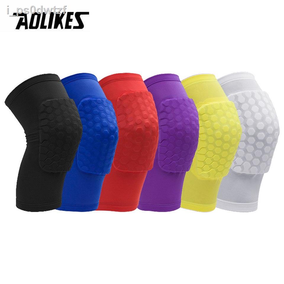 AOLIKES 1Pc Honeycomb Knee Pads Basketball Sport Kneepad Volleyball ...