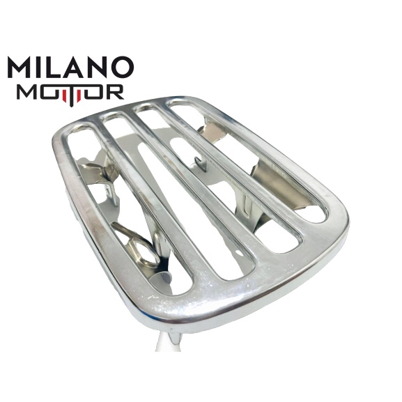 ตะแกรงท้ายมอเตอร์ไซค์ ตะแกรงท้ายc100 ซี100 ทรงไข่ เหล็กชุบ L26 ...