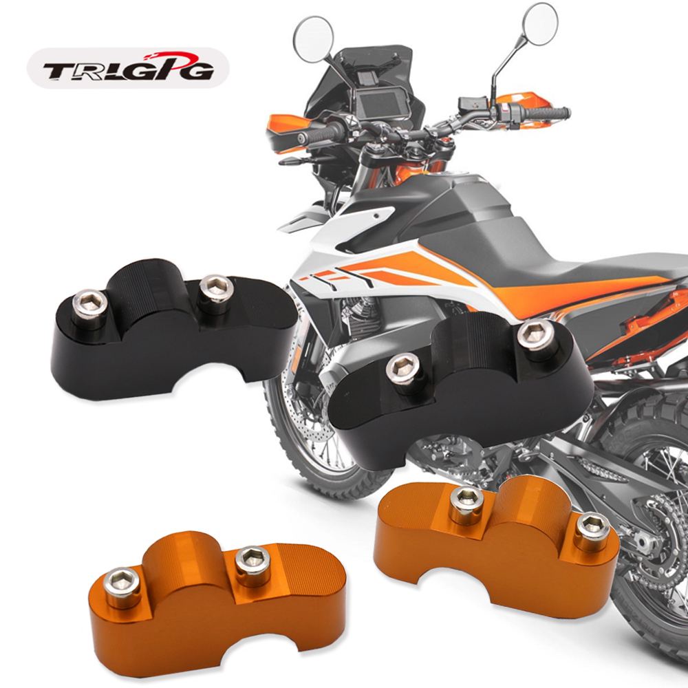 Handlebar Mount Riser Handle Bar ยกขยายสำหรับ DUKE250 DUKE390 2017 2018 ...