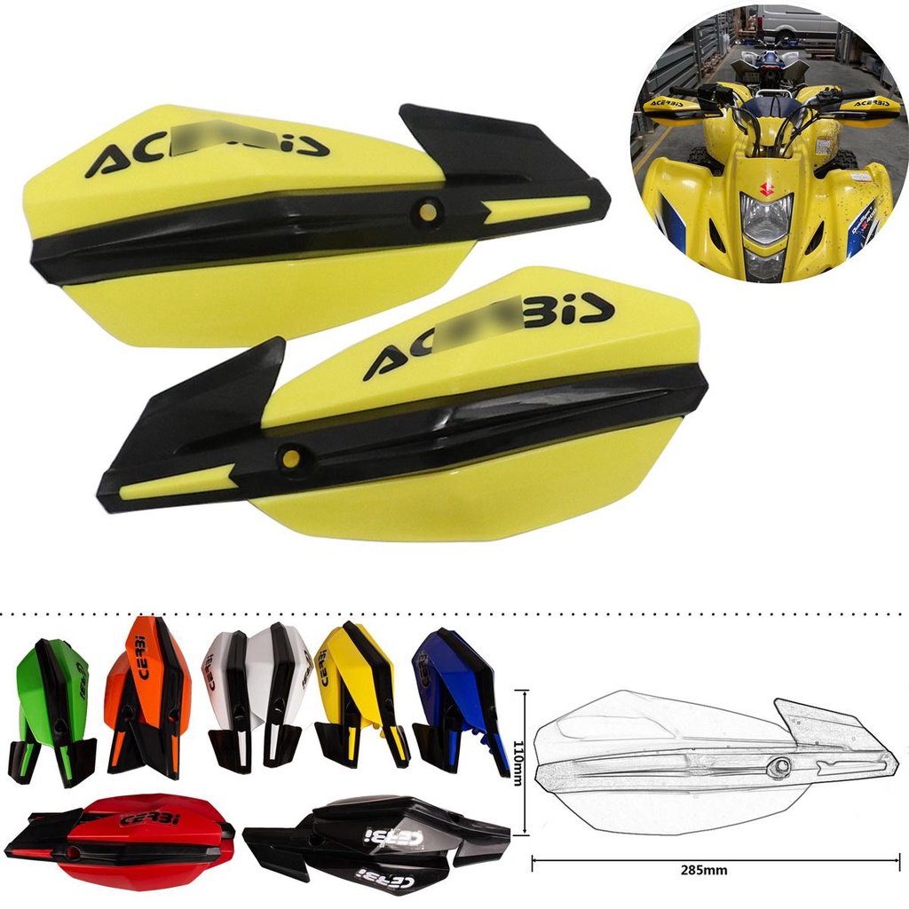 รถจักรยานยนต์ Supermoto Handlebar Handguards Hand Guard สำหรับ Ktm SMR ...