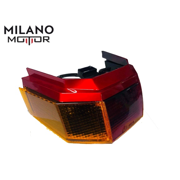 ไฟท้ายมอเตอร์ไซค์ ไฟท้ายc900 คัสตอม สีแดง บ4-บ7 motorcycle-rear-brake ...