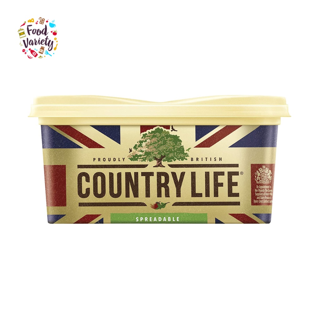 Country Life Spreadable 250G คันทรี่ ไลฟ์ เนยเค็มผสมน้ำมันเรพซีด 250 ...