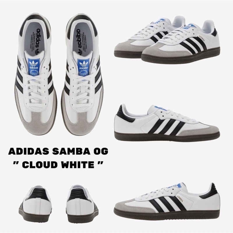 adidas samba og white | Shopee Thailand