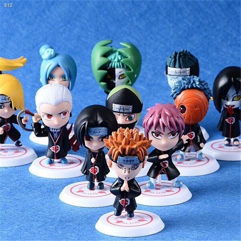 11pcs/set Anime Naruto Akatsuki Figure Doll Anime Action Figure ...