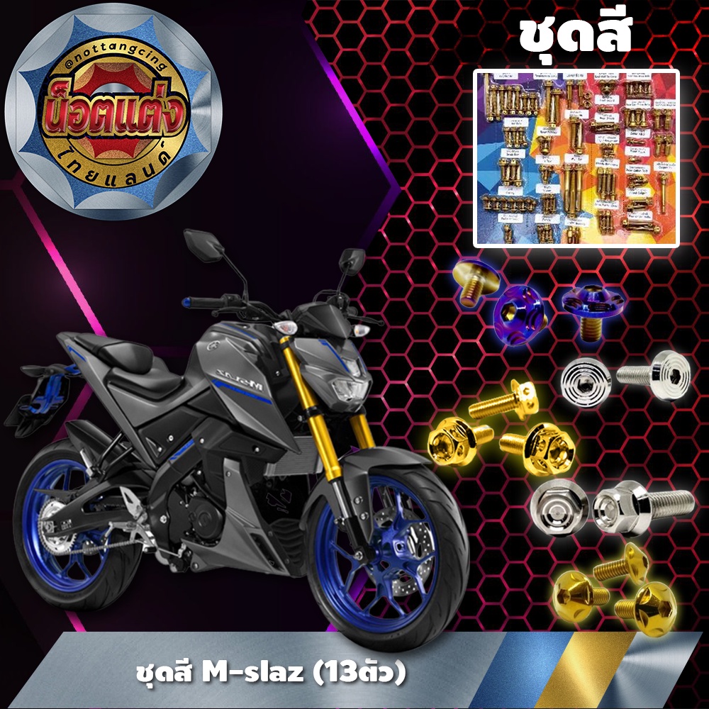 ชุดสี M-slaz (13ตัว) | Shopee Thailand