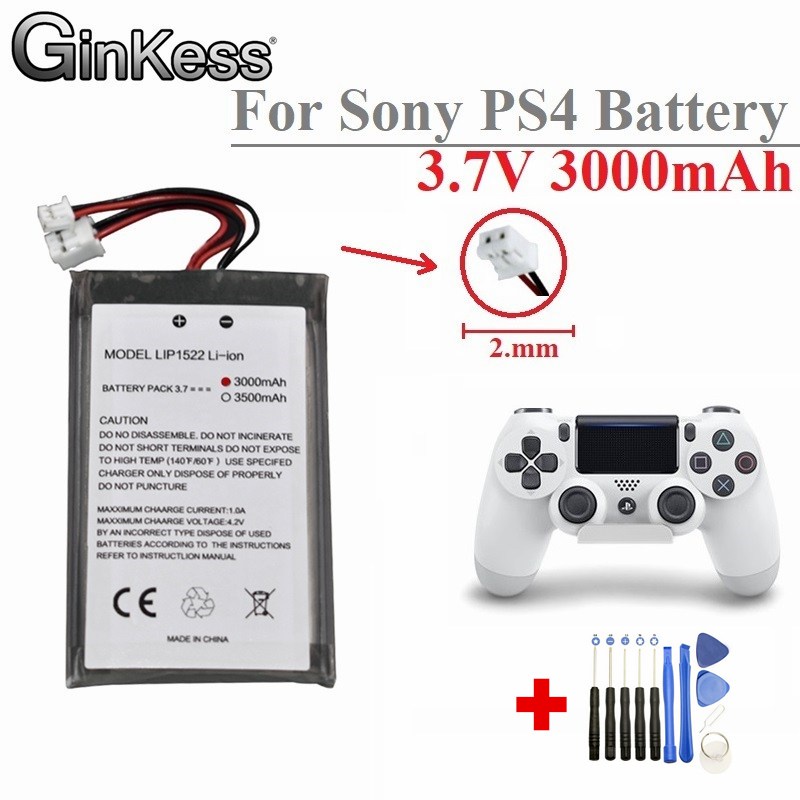 สำหรับ Sony PS4Pro CUH-ZCT1E เปลี่ยนแบตเตอรี่คอนโทรลเลอร์ Playstation 4 ...