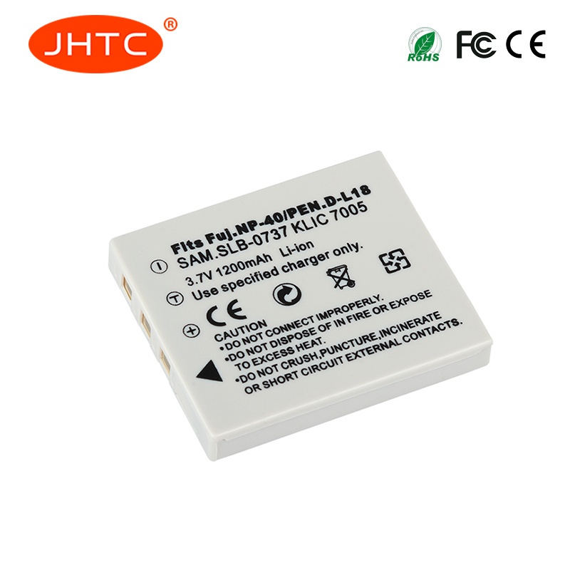 NP 40แบตเตอรี่1200มิลลิแอมป์ชั่วโมงสำหรับ BENQ DLI-102 FUJIFILM NP-40 ...