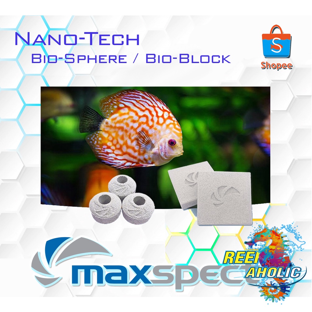 Reef-Aholic Maxspect Nano-Tech Bio-Sphere / Bio-Block หมู่บ้านสำหรับพี่ ...