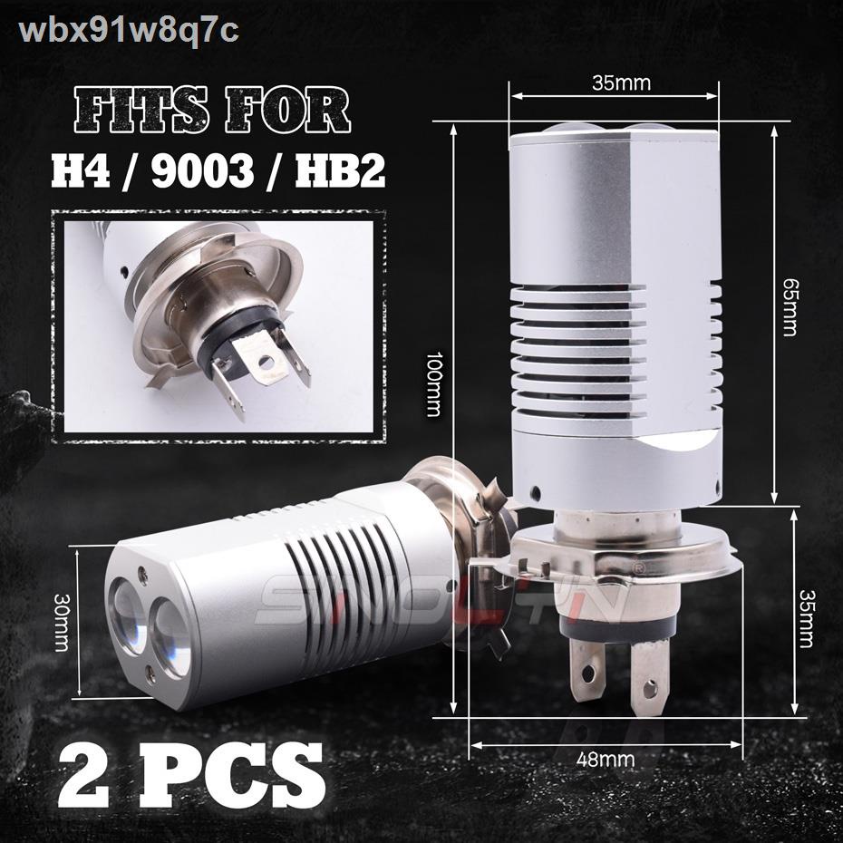 H4 9003 HB2 S2 H6 BA20D LED Headlight Bulb Bi-LED Projector Headlight Mini Driving Light Dual ...