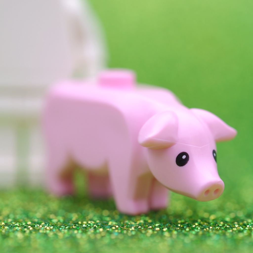 LEGO Pink Pig ANIMAL - LEGO® Authentic เลโก้แท้ | Shopee Thailand