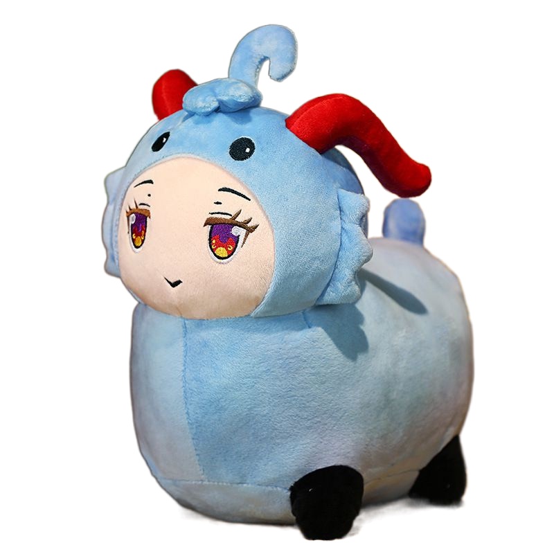 30cm Anime game genshin impact plush ganyu cosplay toy cartoon props ...