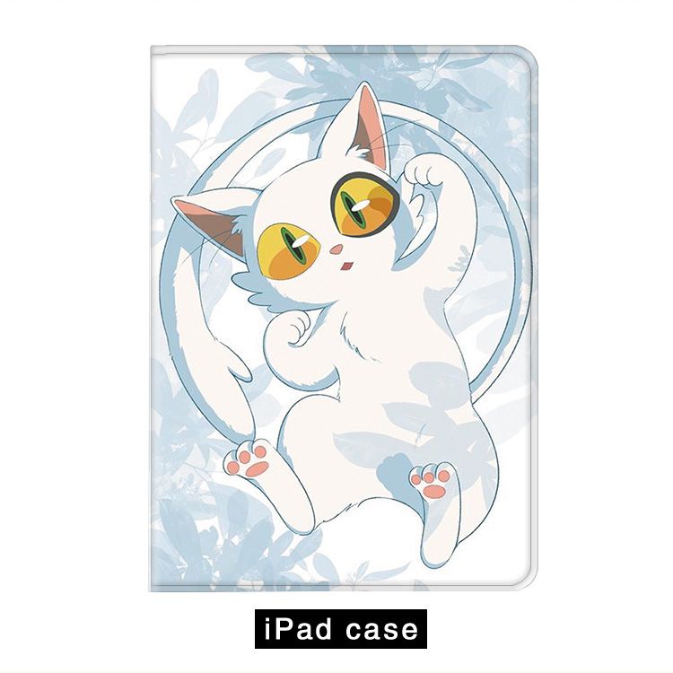 Suzuya's Journey Anime white cat เคสไอแพด 2022 pro11 mini6 air 1/2/3/4 ...
