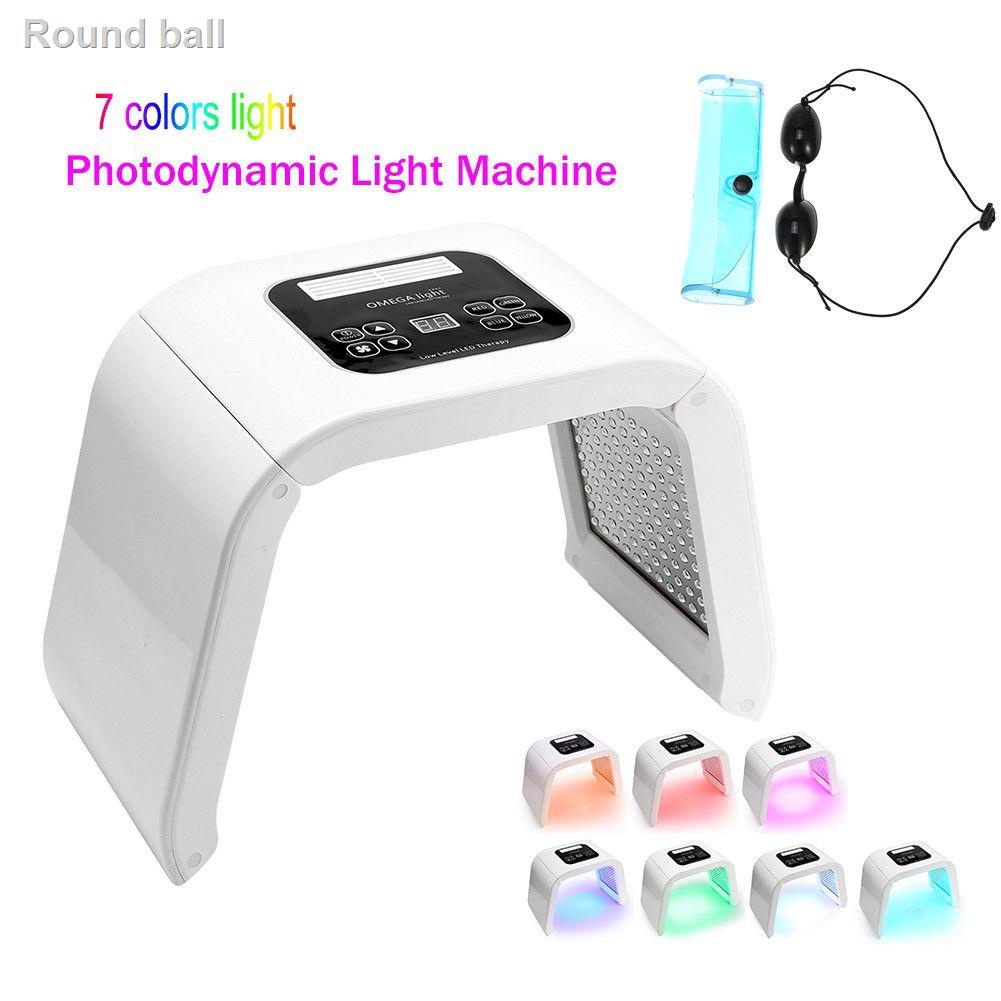 7 Color PDT LED Photo Face Mask Foldable Omega Light Skin Rejuvenation ...