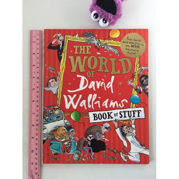 The world of David Walliams book of stuff หนังสือภาษาอังกฤษมือสอง ...