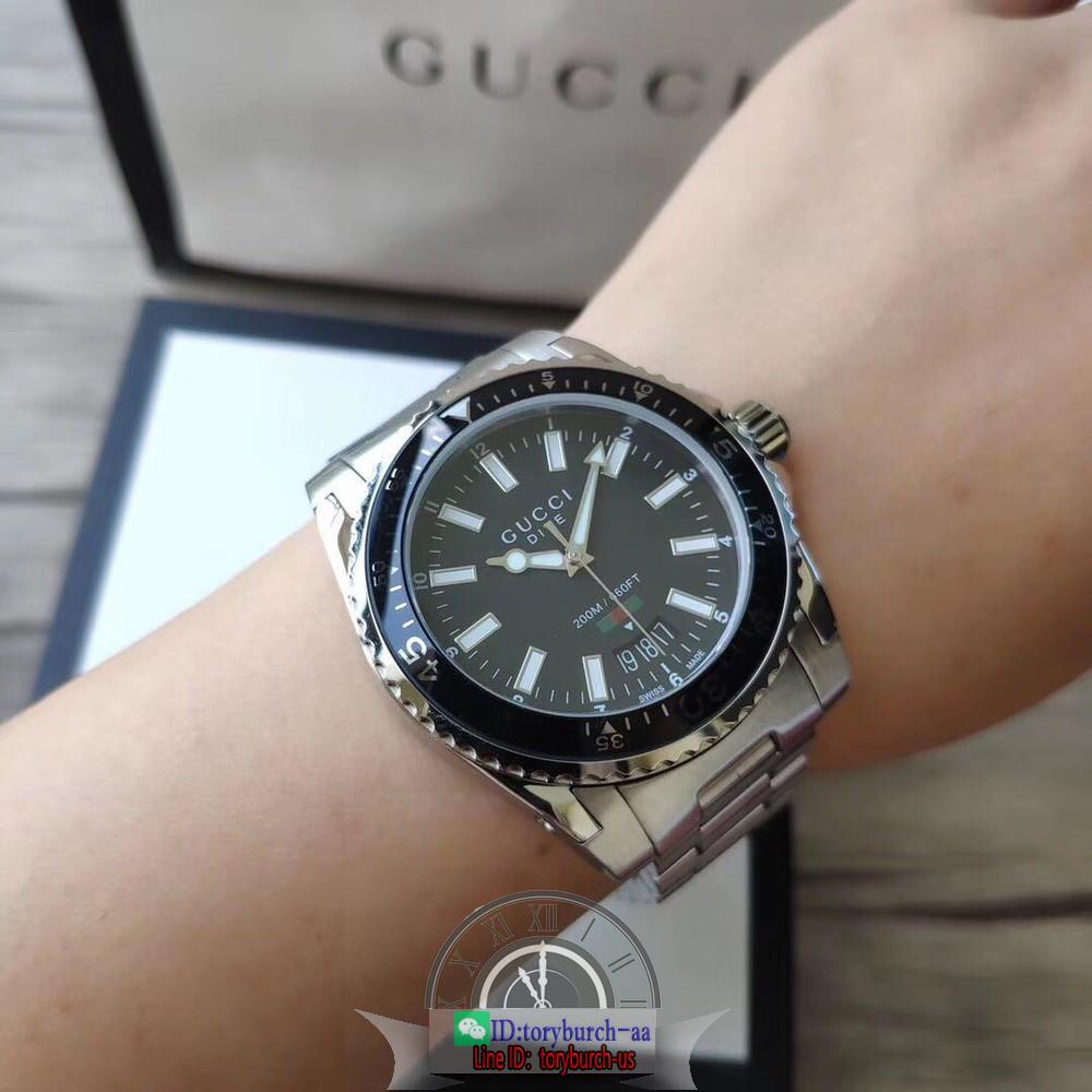 guc Dive 40 men's quartz watch stainless steel submariner diver's watch ...