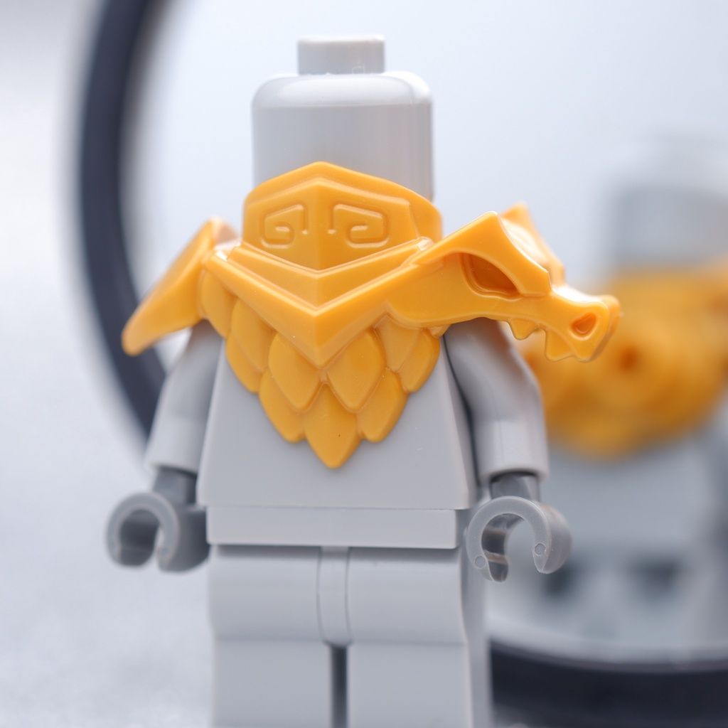 LEGO Gold Armor Shoulder Dragon - LEGO เลโก้ มินิฟิกเกอร์ ตัวต่อ ของ ...