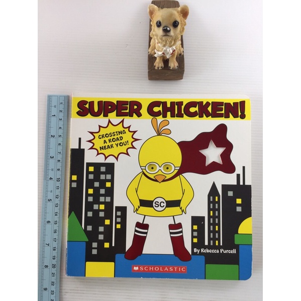 Super chicken by rebecca purcell หนังสือภาษาอังกฤษ (มือสอง) boardbook ...