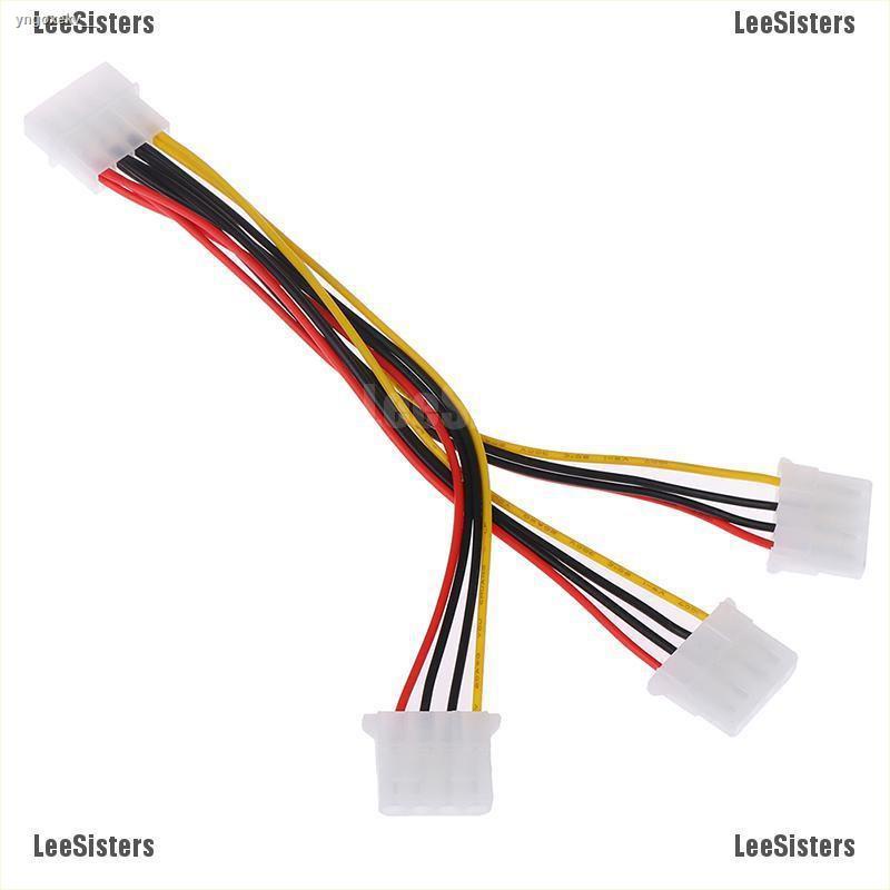 Readystock 4 Pin IDE 1-to-3 Molex IDE Female Power Supply Splitter ...