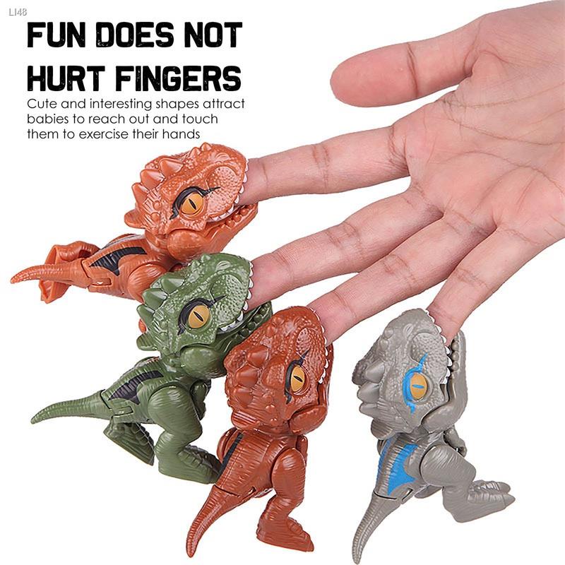 Finger Dinosaur Toy Tricky Tyrannosaurus Model Dinosaur Fidget Toy ...