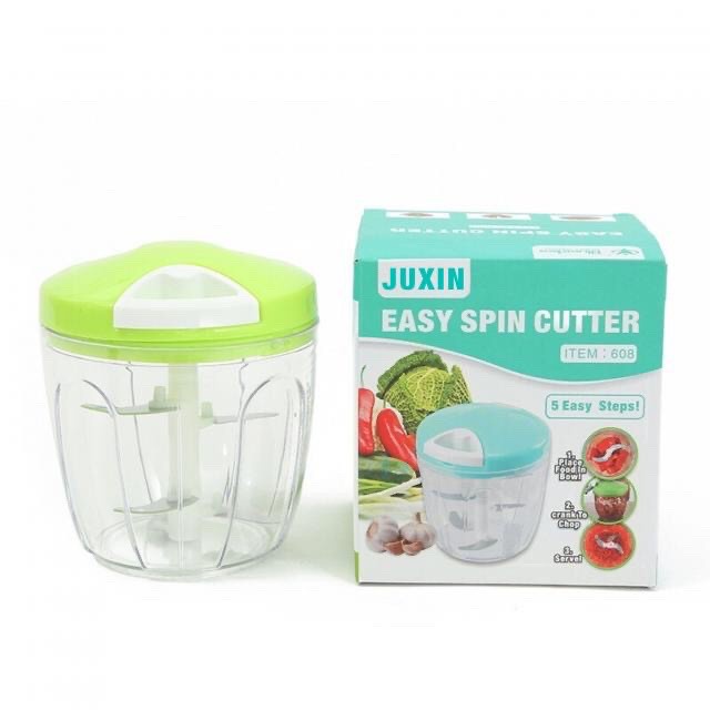 ส่งเร็ว⚡️ EASY SPIN CUTTER เครื่องปั่นแบบมือดึง บดสับอเนกประสง | Shopee ...