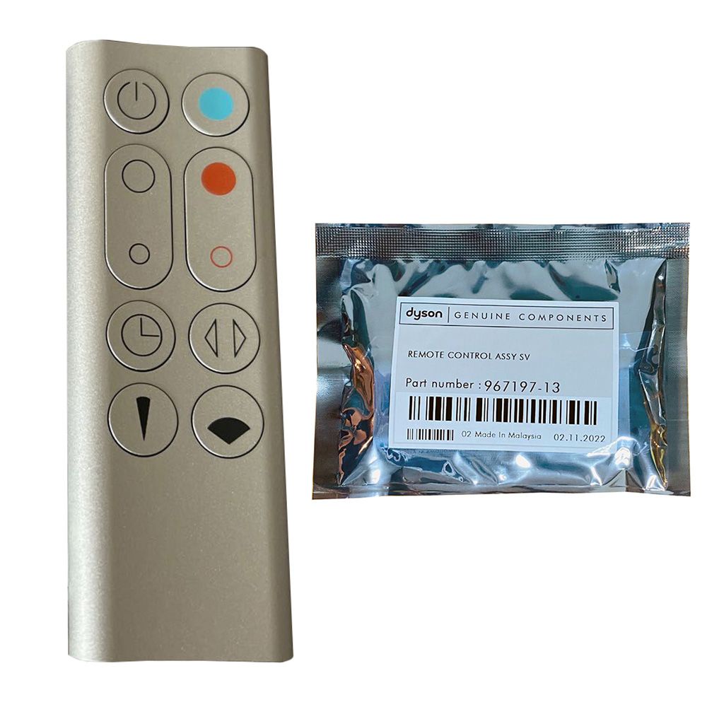 Dyson Official 967197-13 HP00/HP01 Remote Control Replacement ( Silver ...