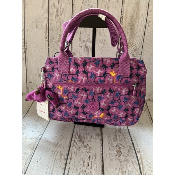 Kipling Sevrine purple Monkey prt | Shopee Thailand