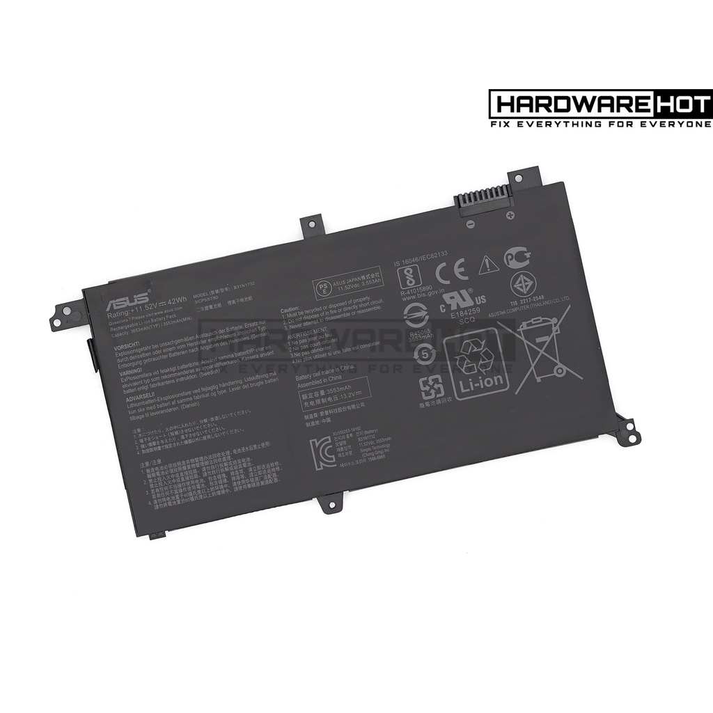 แบตเตอรี่ ของแท้ ASUS VIVOBOOK S14 S430F S430U A571GT B31N1732 ...
