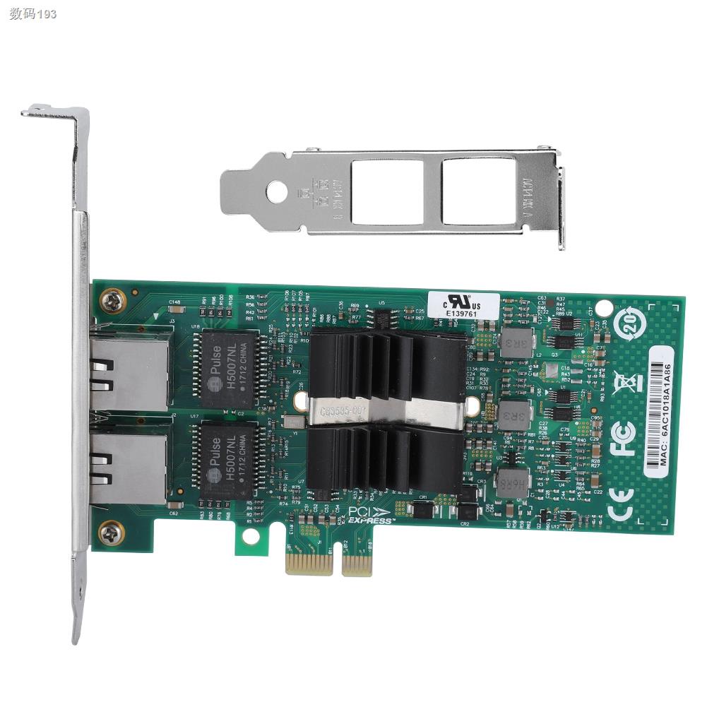 For INTEL 82576-T2 Gigabit PCI-e Dual Port Network Adapter | Shopee Thailand
