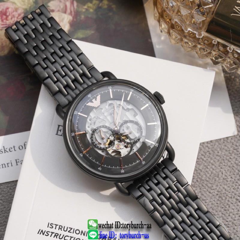 AR60025 Armani man's skeleton chrono hand-winding automatic watch ...