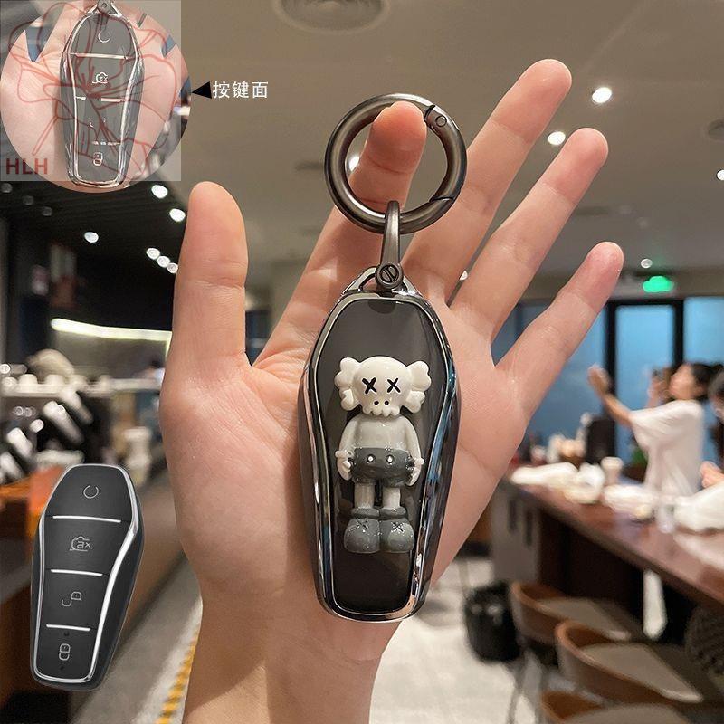 ATTO 3ชุดกุญแจปลาโลมา BYD Song PLUSdmi Qin PLUS Han Tang dmi Yuan PLUS เคสกุญแจรถ Song pro ...