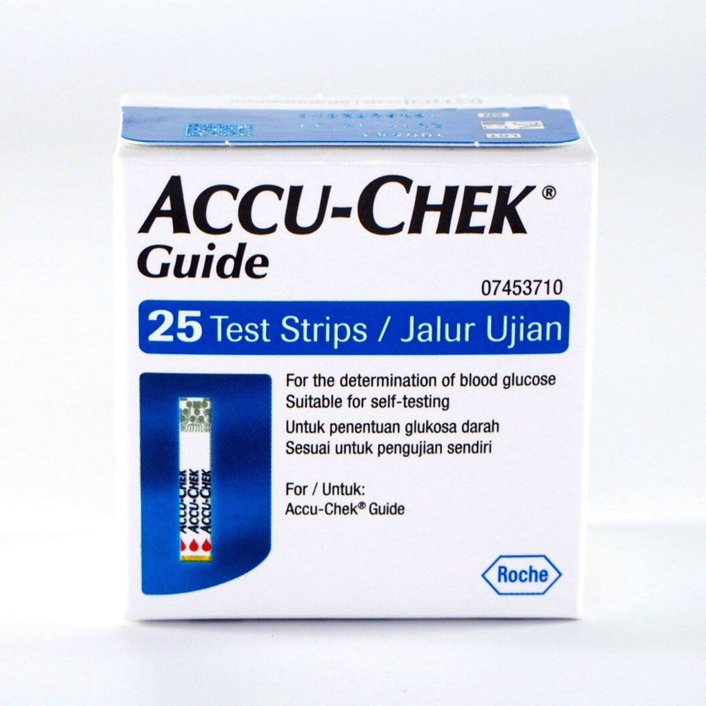 ACCU-CHEK GUIDE TEST STRIP 25's | Shopee Thailand