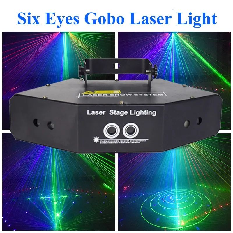 LED Laser RGB 6EYE ,ไฟเลเซอร์,ไฟปาร์ตี้,ไฟเวที,ไฟติดตั้งผับ ,รุ่น ไฟ ...