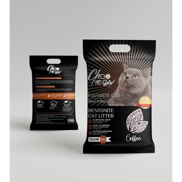ทรายแมวเบนโทไนท์ Choo Meow ขนาด 8 KG. | Shopee Thailand