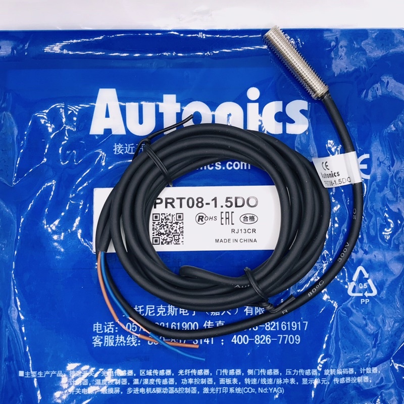 Sensor PRT08-1.5DO Sensor PRoximity Sensor (Aotonics)หัวเรียบ 2สาย NO ...