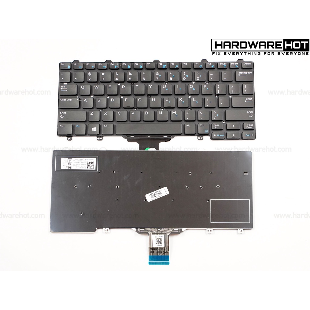 คีย์บอร์ด DELL LATITUDE E7250 E5250 (KEYBOARD DELL) | Shopee Thailand