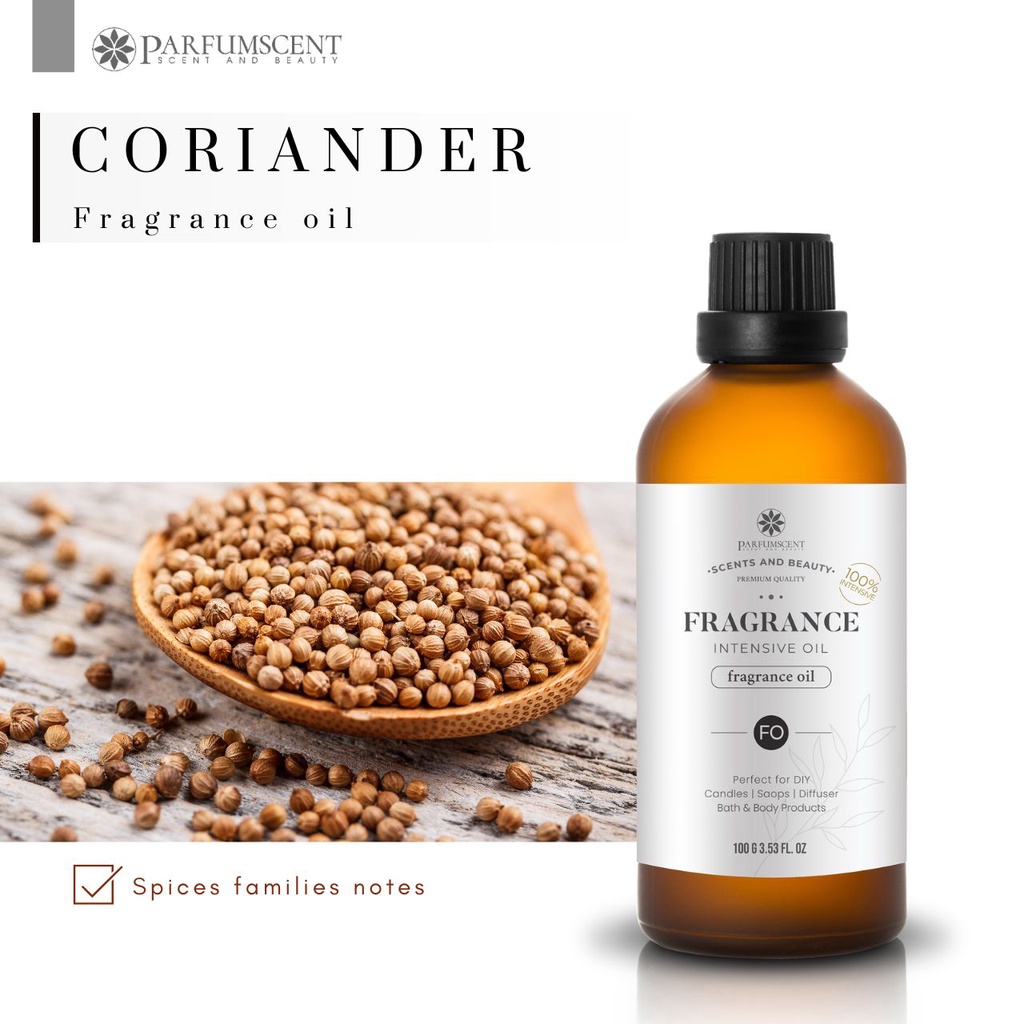 PARFUMSCENT หัวน้ำหอม Coriander Fragrance Oil FOC507078 | Shopee Thailand